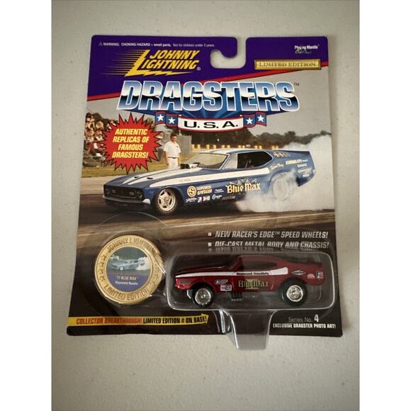 Johnny Lightning | Toys | 971 Blue Max Ford Mustang Scale Diecast By ...